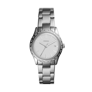 Bulova Women's Classic Stainless Steel Case and Bracelet Blue Accents ...