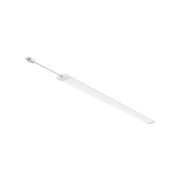 4 ft. 3,200 Lumen Linkable Slim Shop Light 4000k (White) - Walmart.com