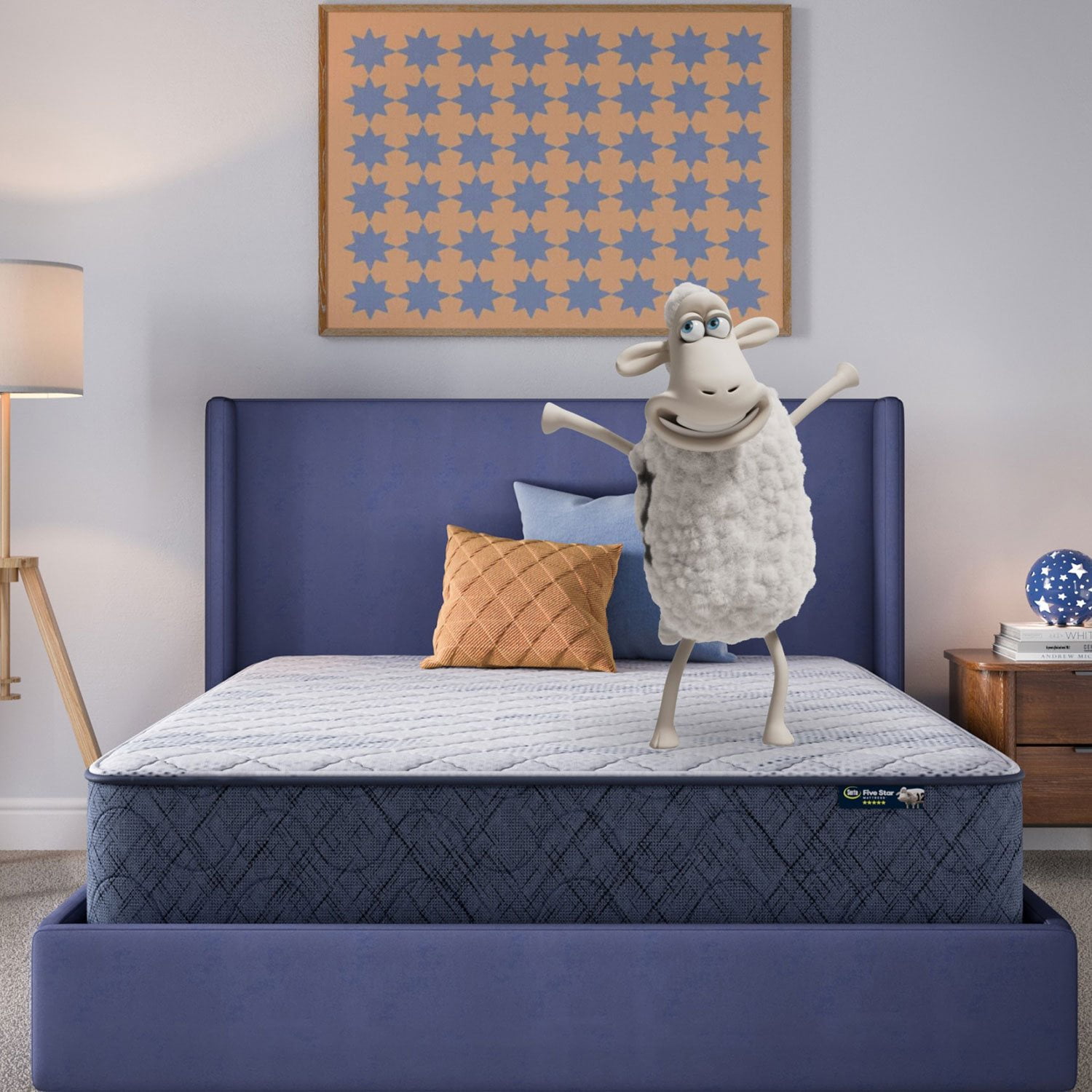 Serta 12" Five Star Mattress Sleepscape Innerspring Mattress, Available ...