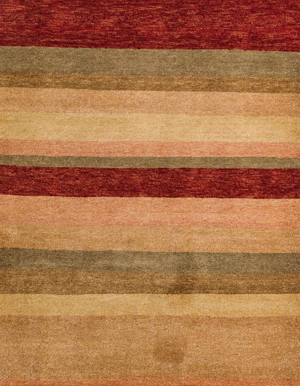 Ahgly Company Machine Washable Indoor Rectangle Abstract Orange Area ...