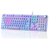 Free Shipping! Typewriter Style Retro Wired Mechanical Gaming Keyboard ...