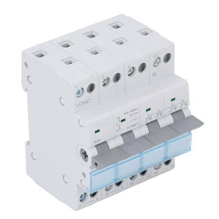 4P Disconnect Switch, Overload Guard 400V 63A Power Circuit Breaker for ...