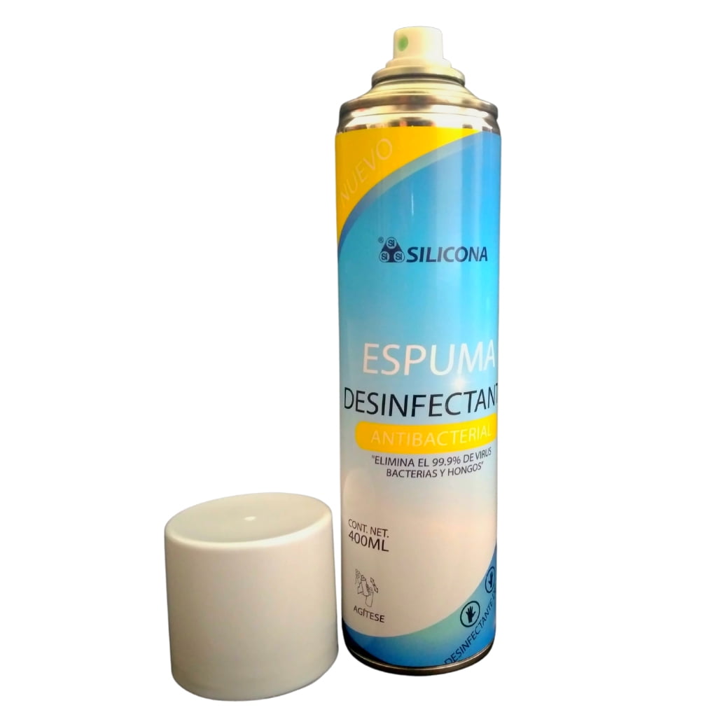 Espuma Desinfectante Silicona 400ml Antibacterial | Bodega Aurrera en línea