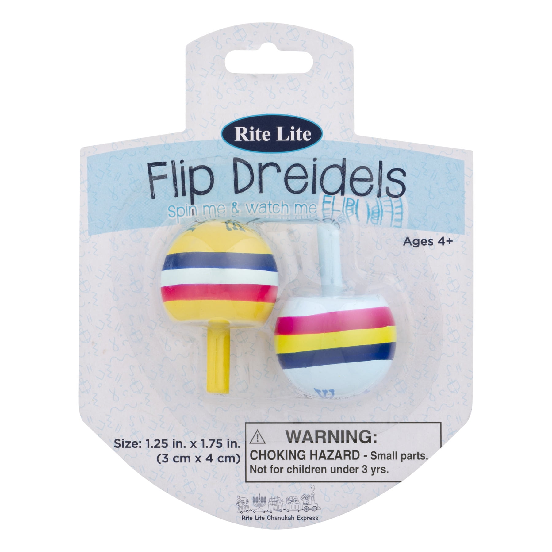 Rite Lite Flip Dreidels, 1.0 CT - Walmart.com