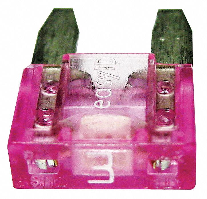 Bussmann Automotive Fuse,3A,Blade,ATM-ID,PK2 BP/ATM-3ID - Walmart.com