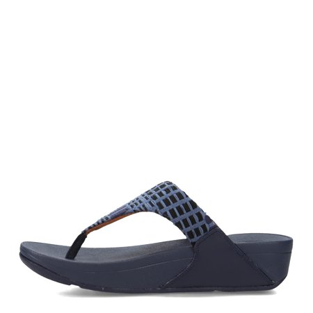 FitFlop Lulu Glitz Toe Post Sandals Midnight Navy 7 M (B) | Walmart Canada