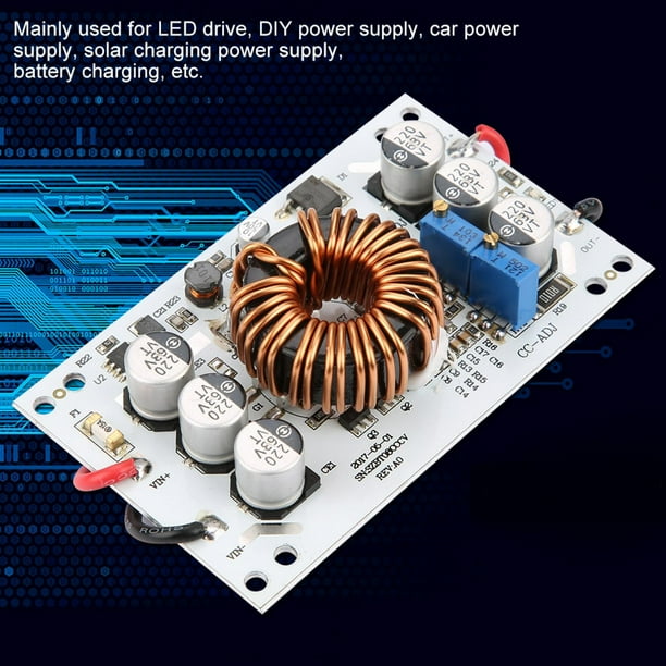 600W Step Up Power Supply Module Constant Voltage Current Adjustable ...