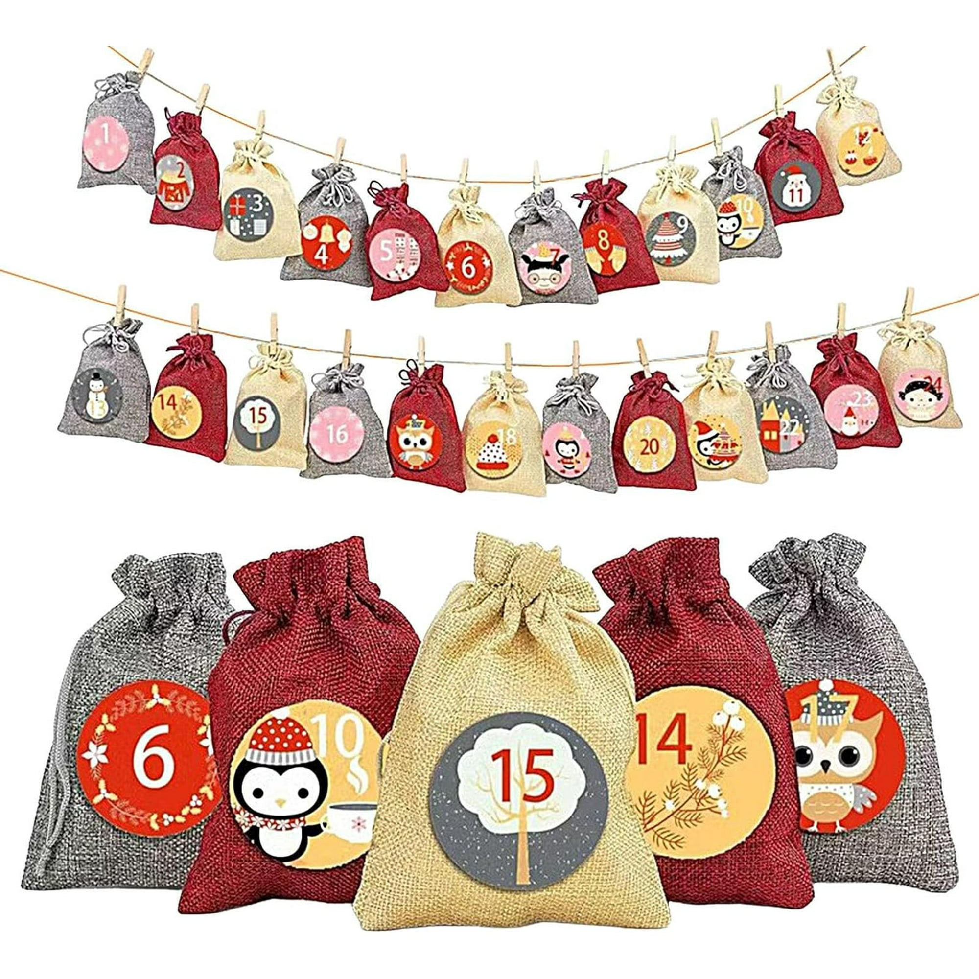 Click here for Surjde Make Your Own Advent Calendar 24 Days Of Ch... prices