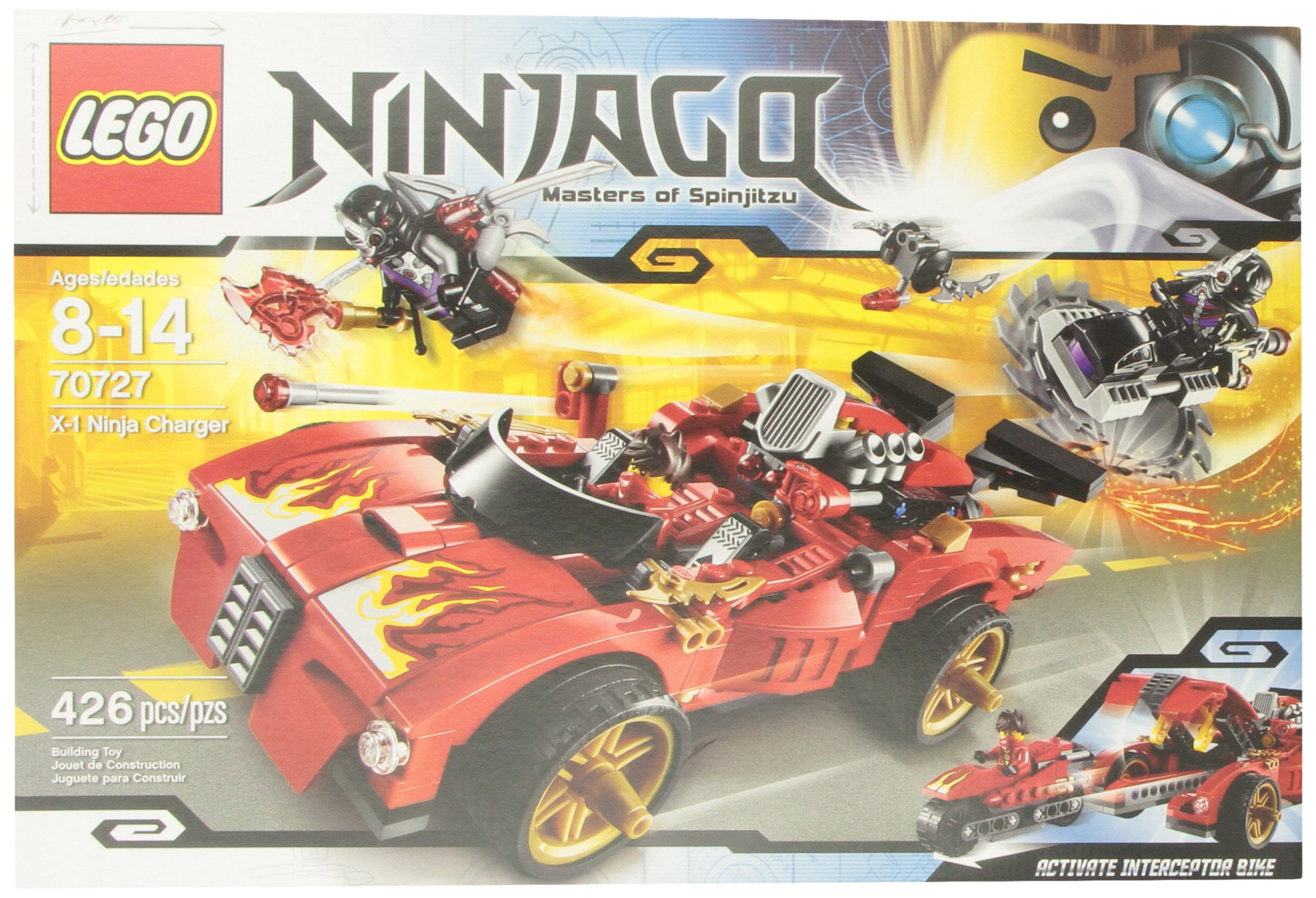 Lego Ninjago 70727 X-1 Ninja Charger LEGO - | Walmart en línea