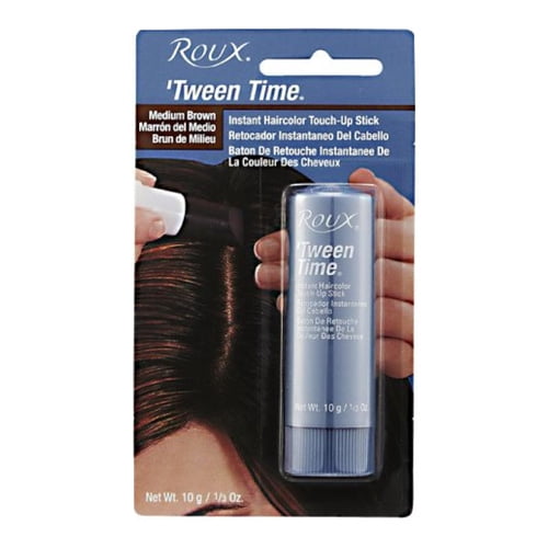 Roux Tween Time Hair Color Crayon Instant Root Concealer Medium Brown ...