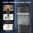 VECYS Hot Water Dispenser with Ice Maker, 27LBS Daily Ice, Child Safety ...