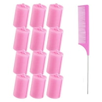 Foam Sponge Hair Rollers,6 Pcs Soft Sleeping Curlers Flexible Sponge ...