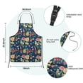 Pioneer Flower Floral Print Pattern Kids Aprons for Girls and Boys ...