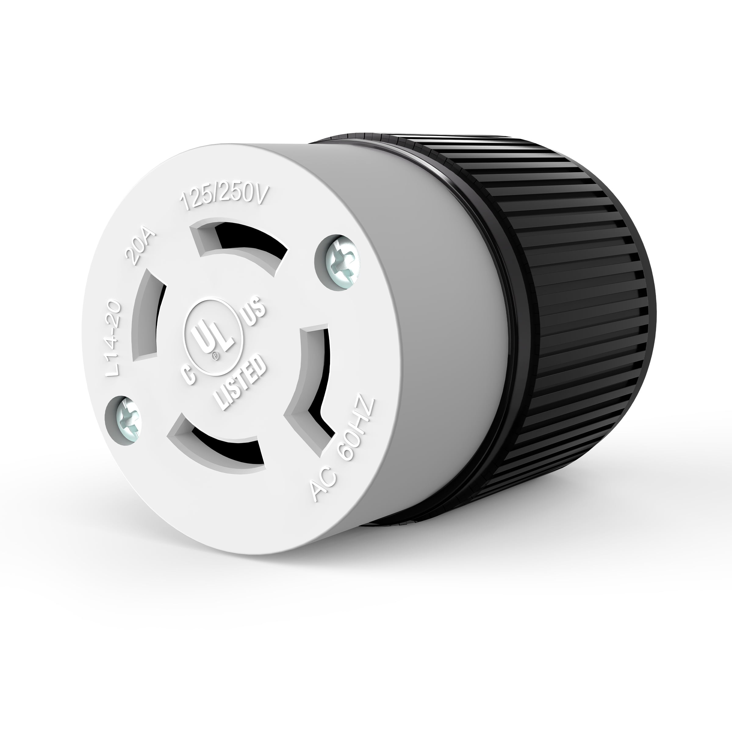 ENERLITES NEMA L14-20R Locking Connector for Generator, Twist Female ...