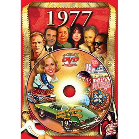 Flickback 1977 DVD Greeting Card: Great Birthday or Anniversary Present ...