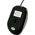 Verbatim, VER99741, Corded Notebook Optical Mouse - White, 1, Silver ...