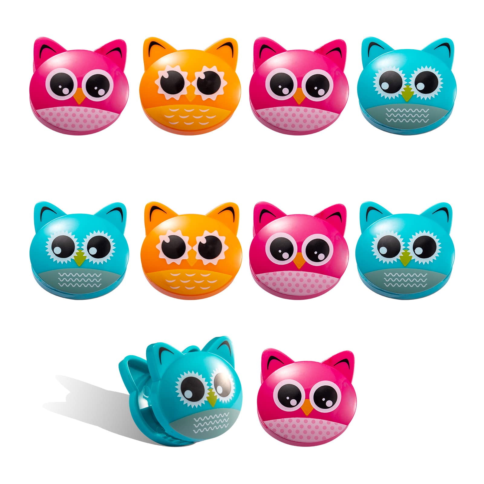 Cook with Color Chip Clips for Bags - Bag Chips Set of 10 - Walmart.com