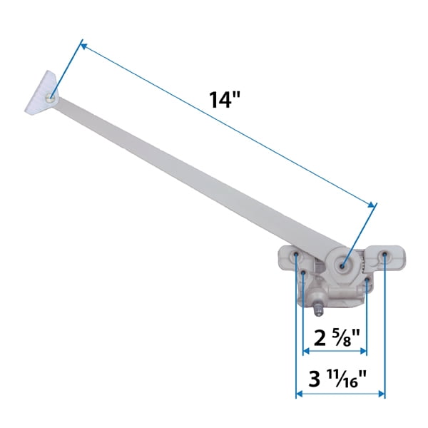 Andersen E-Z Straight Arm Operator - (Left Hand) Corrosion Resistant ...
