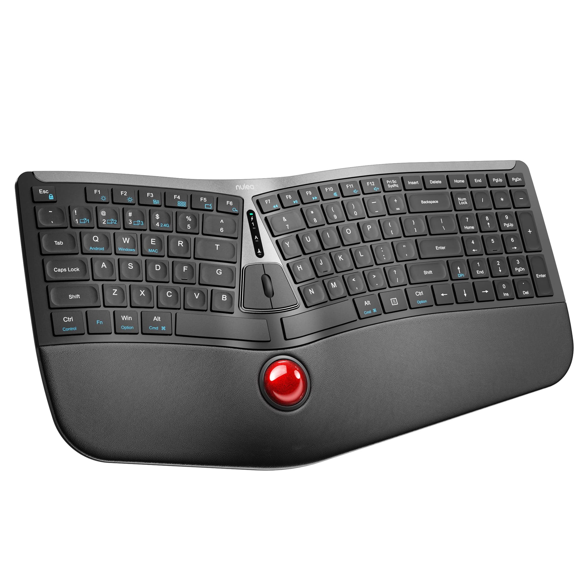 Click here for Nulea Rt07 Wireless Ergonomic Trackball Keyboard -... prices