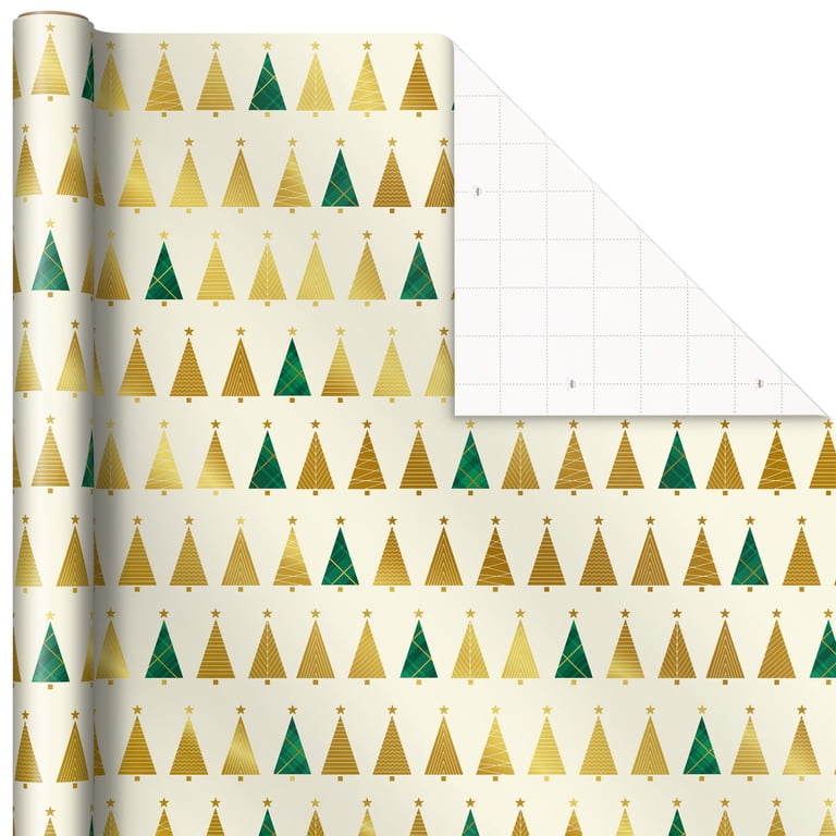 Gold Christmas Wrapping Paper