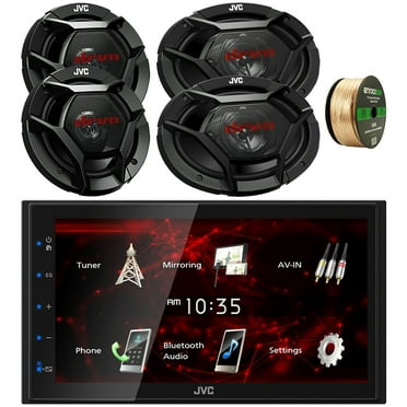 JVC Double DIN 6.8" Touchscreen HDMI/WiFi Bluetooth USB Digital ...