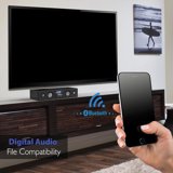 Stanley ATS-124 TV Top Shelf and Pyle Home PSBV200BT 300-Watt Bluetooth ...