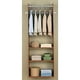 Easy Track Closet Cherry Hanging Tower Kit - Walmart.com