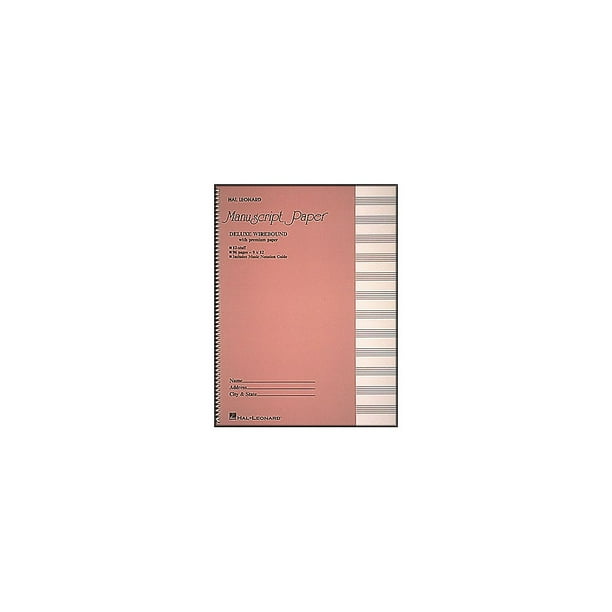 Manuscript Paper