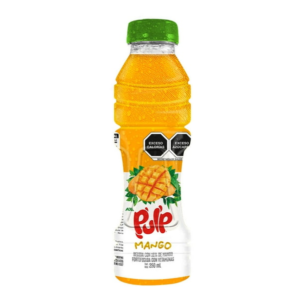 Bebida Pulp con 18% de mango 250 ml | Bodega Aurrera en línea