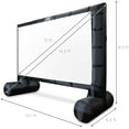 Kodak Giant Inflatable Projector Screen, 14.5 ft. Blow Up Projector ...