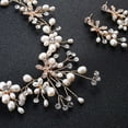 Alloy Fresh Water Pearl Rhinestone Jewelry Sets Include Earrings ...