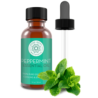 Now Foods Peppermint Oil 4oz + 1 Glass Dropper - Walmart.com