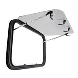 Miumaeov 36” W X 22” H RV Exit Window Ultra Thick Tempered Glass Camper ...