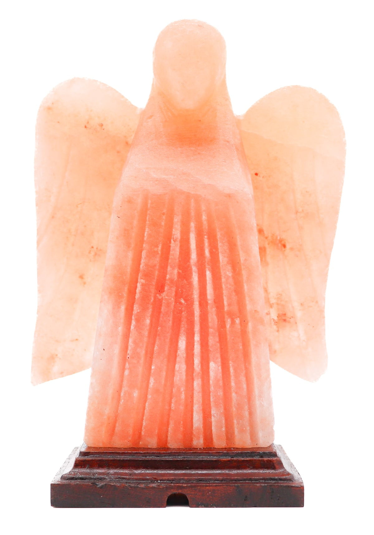 Angel Light Decor: Himalayan Salt Angel Lamp (7-8 lb) 10" Tall ...
