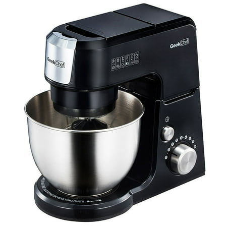 Geek Chef GM25B 2.6 Quart 7 Speed Tilt Head Stand Mixer with ...