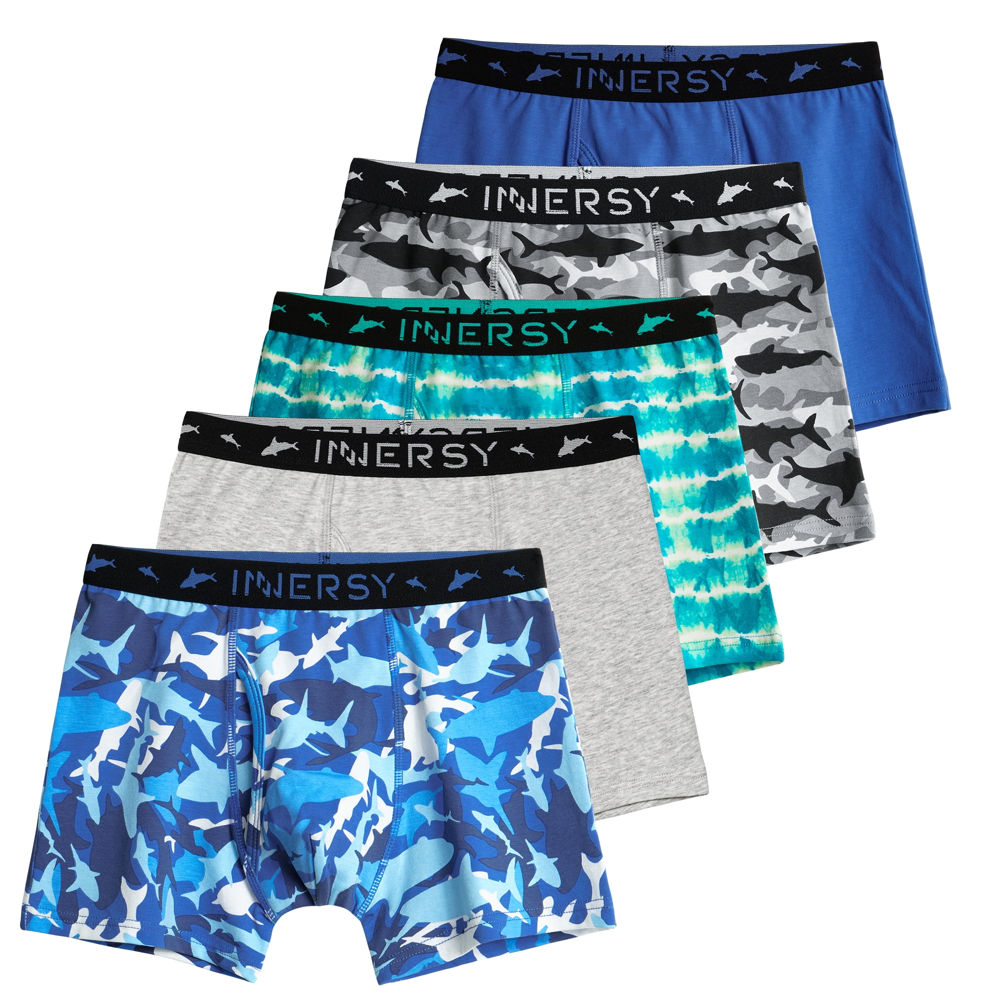 Click here for Innersy Boys Underwear Stretchy Cotton Soft Boxer... prices