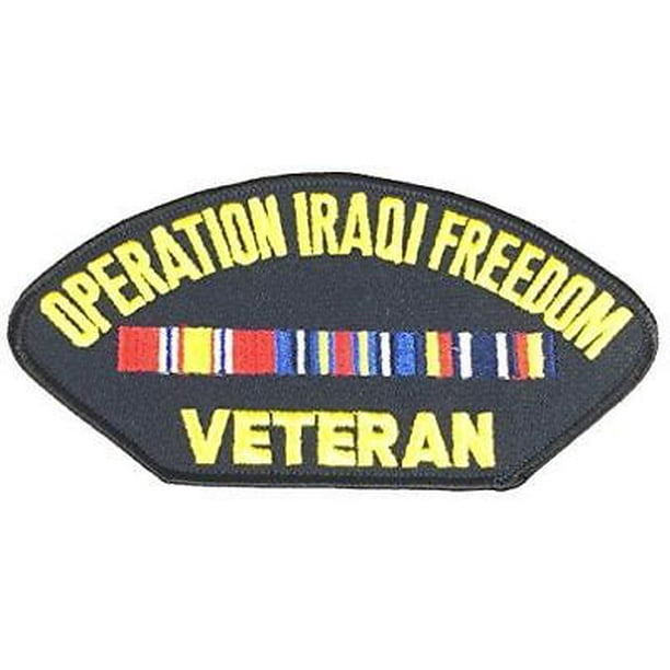 OPERATION IRAQI FREEDOM OIF VETERAN PATCH W/ GWOT GLOBAL WAR ON ...