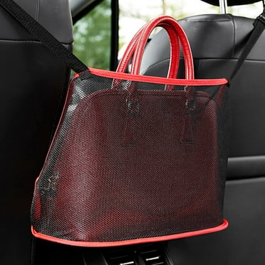 Upgraded Car Seat Storage and Handbag Holding Car Net Pocket Handbag ...