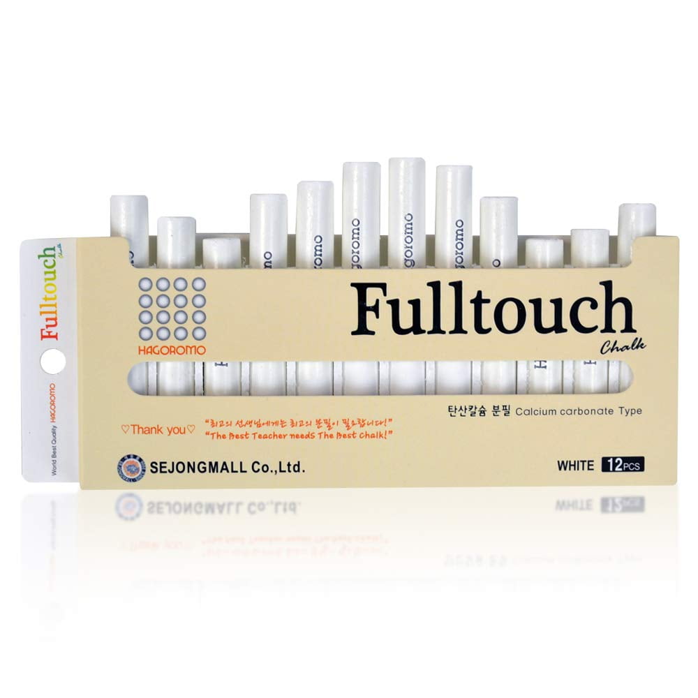 Click here for Hagoromo Fulltouch Color Chalk 1 Box [12 Pcs/White... prices