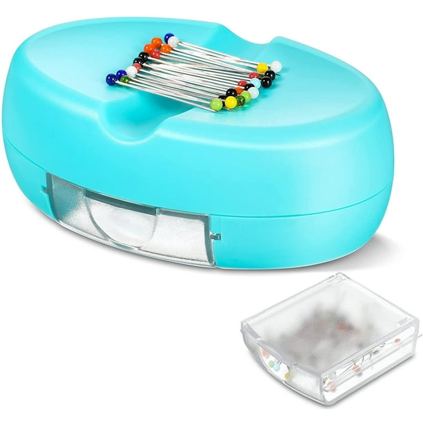 Magnetic Pin Cushion with Drawer Magnet Pins Hold Cushions for Sewing ...