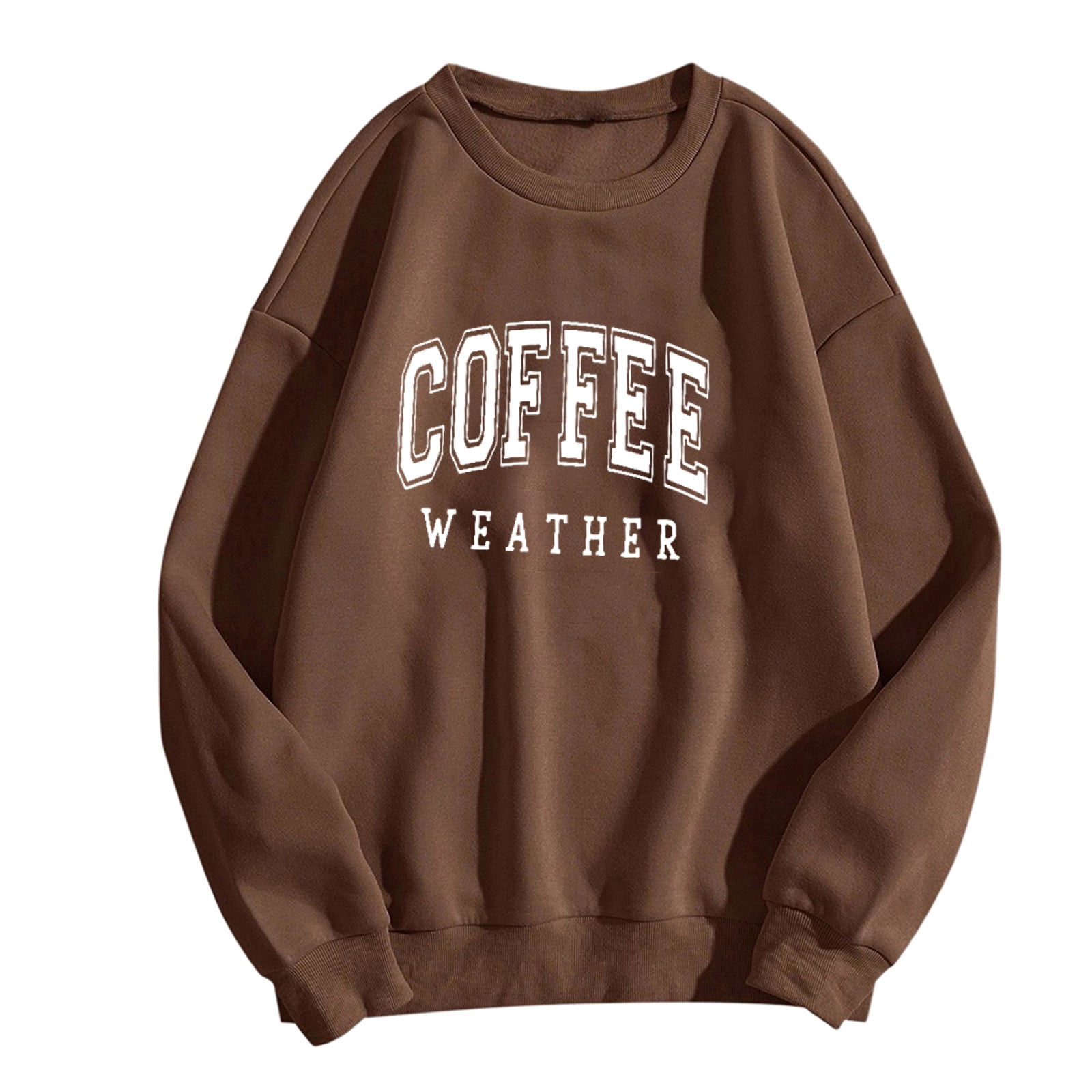 Click here for Unbranded Long Sweatshirts For Women Round Neck Ea... prices