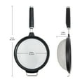 Kitchenaid 7-inch Stainless Steel Mesh Strainer in Black, Dishwasher ...