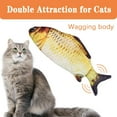 DOTSOG Electric Moving Fish Cat Toy, Realistic Wagging & Interactive ...