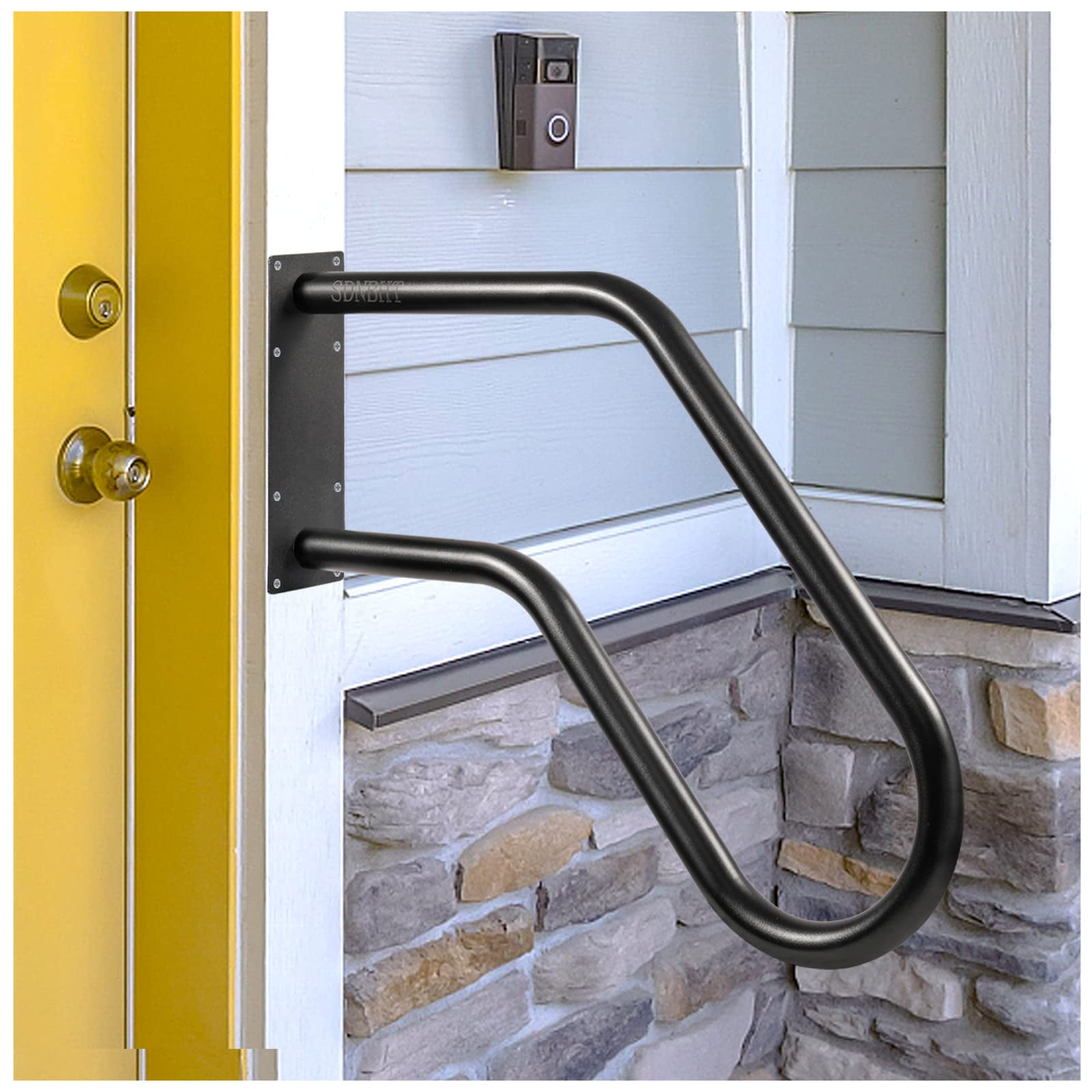 Click here for Sdnbht Hand Rails For Outdoor Steps 1-3 Steps Hand... prices