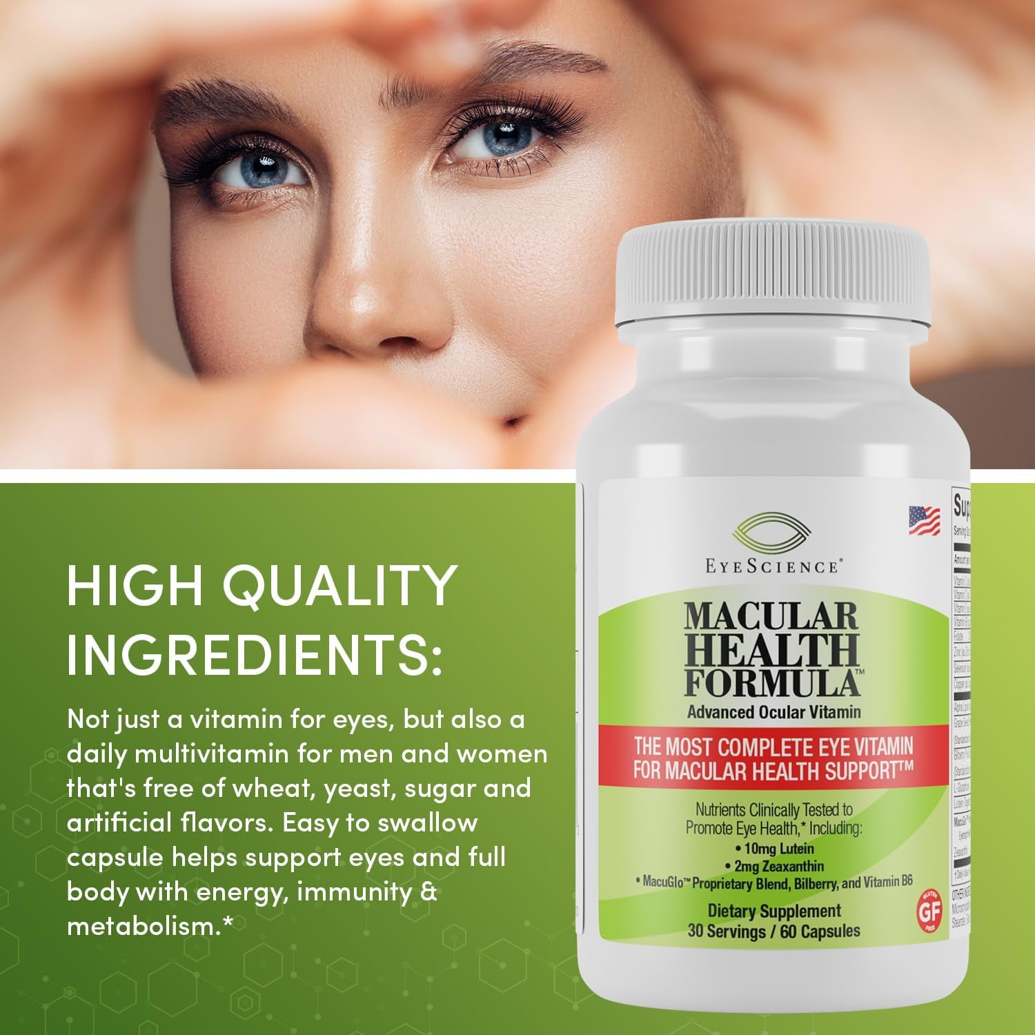 EyeScience Macular Health Formula - Advanced Ocular Kosovo | Ubuy