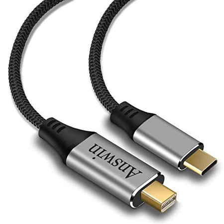 USB C to Mini DisplayPort, 6Ft 4K@60Hz Thunderbolt 3 to Mini ...