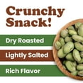 Dry Roasted and Salted Edamame Beans, 12 Ounces – Vegan, Kosher, Bulk ...