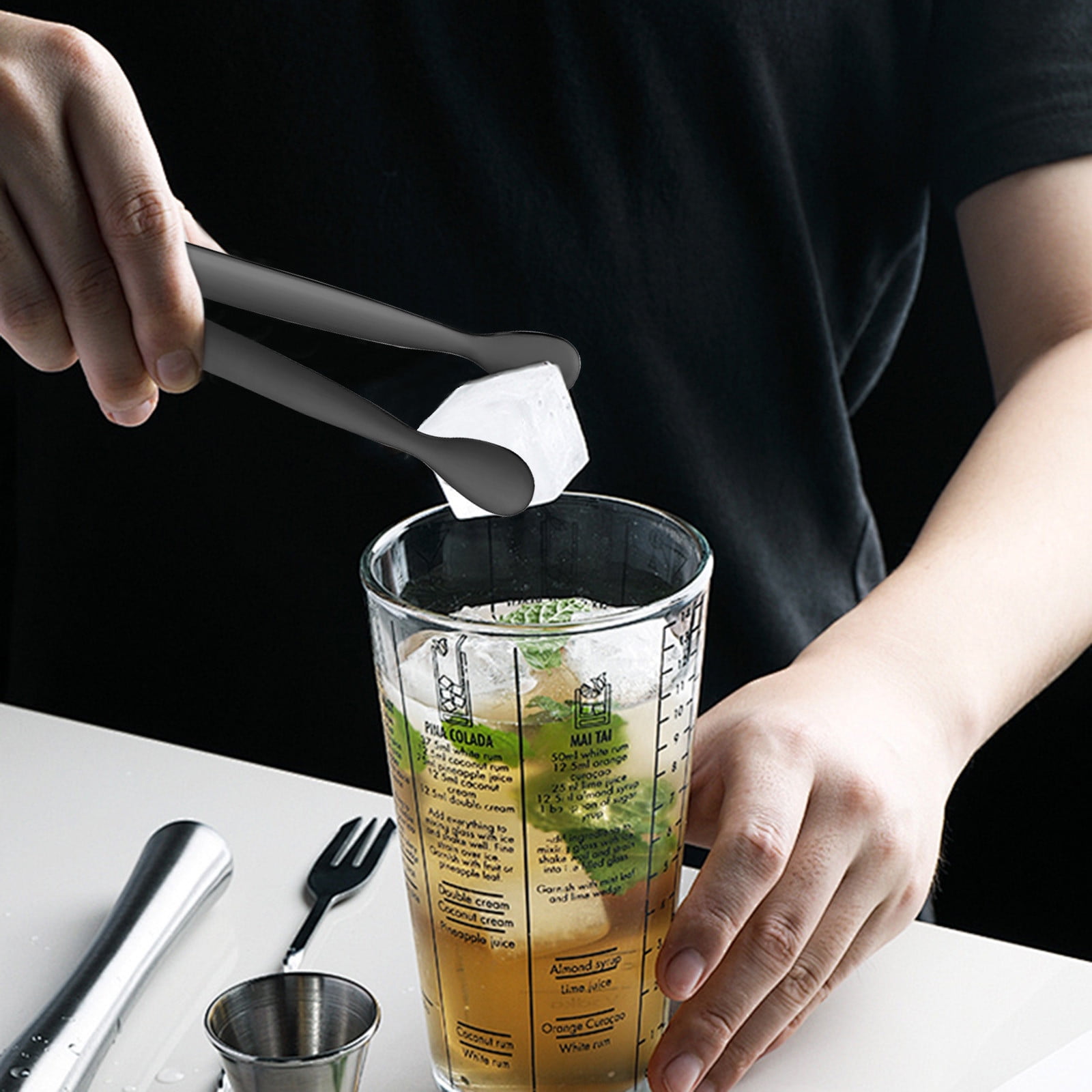 Click here for Dvkptbk Ice Tongs 304 Stainless Steel Thickened Co... prices