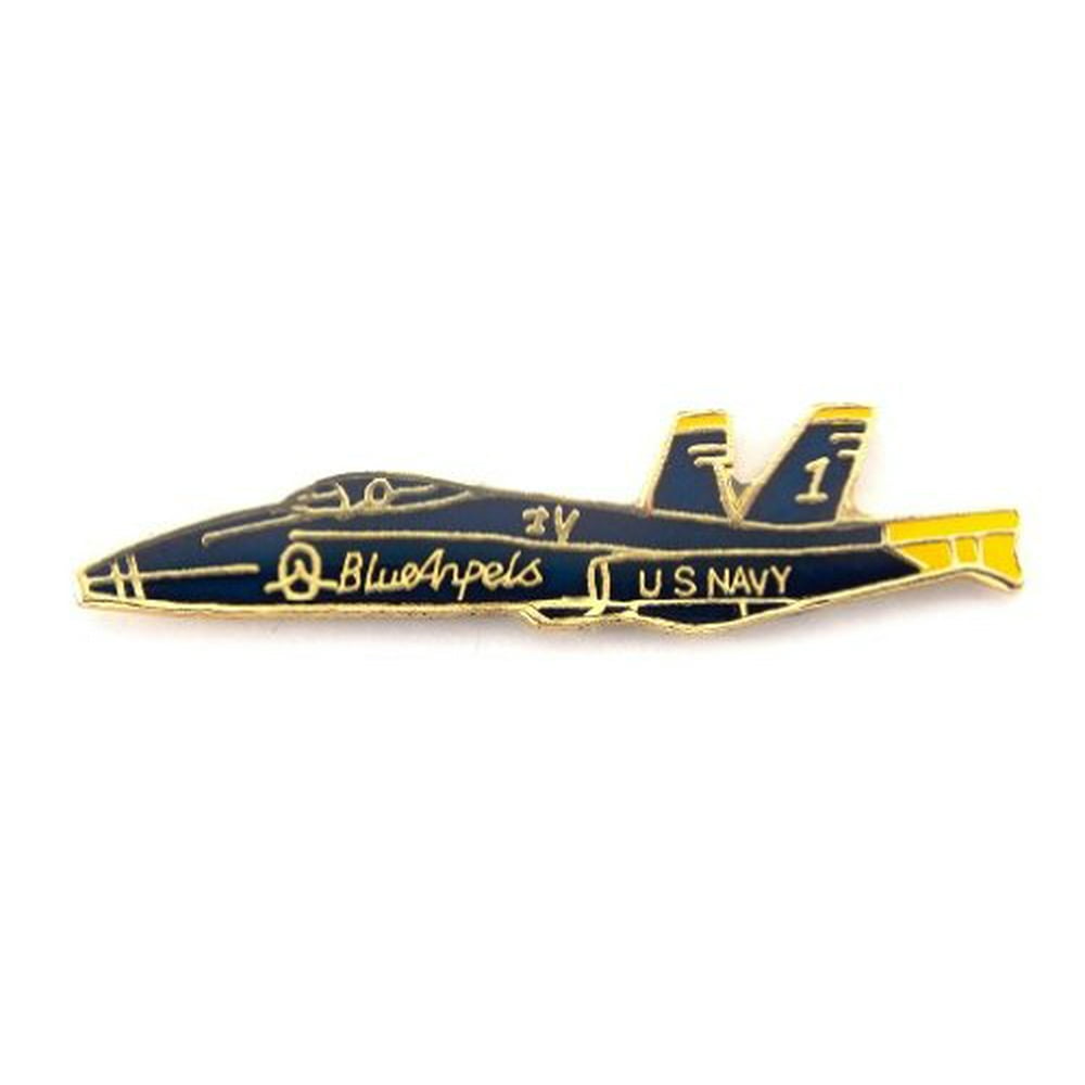 United States Navy Blue Angels Plane Lapel Hat Pin Military PPM818 (1 ...