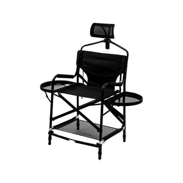 TuscanyPro Portable Makeup Artist Chair - Perfect for Makeup, Salons ...